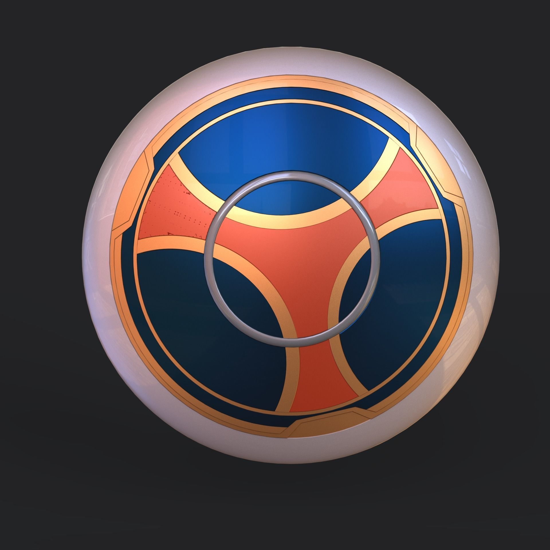 TASKMASTER SHIELD 3D model 3D printable | CGTrader
