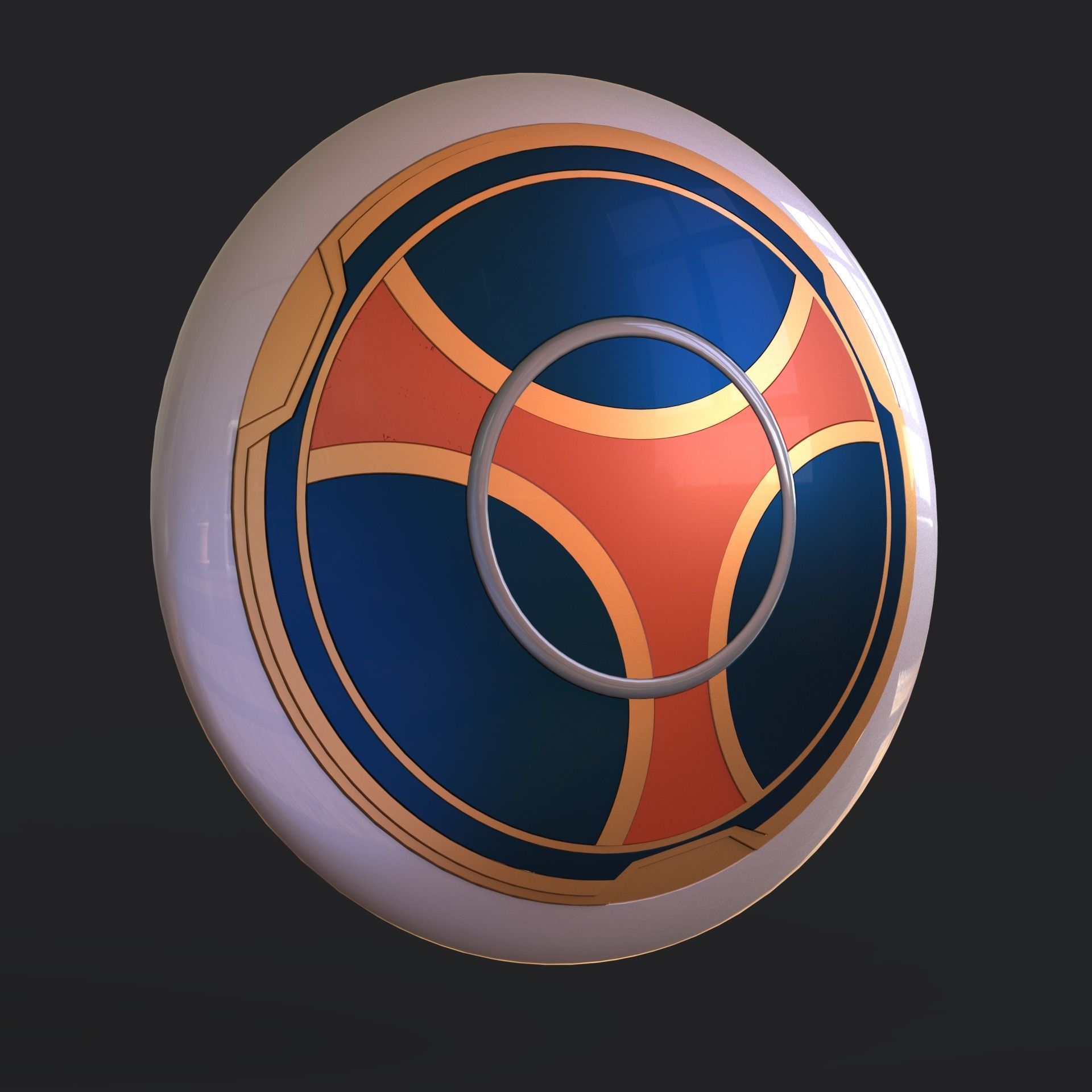 TASKMASTER SHIELD 3D model 3D printable | CGTrader