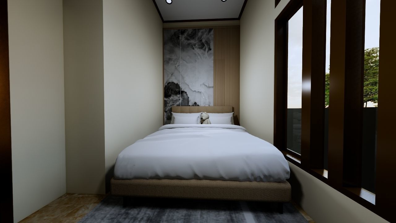 1 Floor Modern House Design Full Interior Paket 3D model | CGTrader