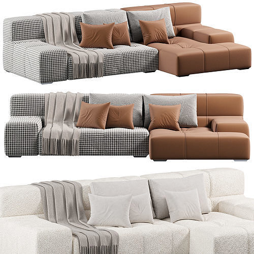 3D model ROSKA Sofa VR / AR / low-poly | CGTrader