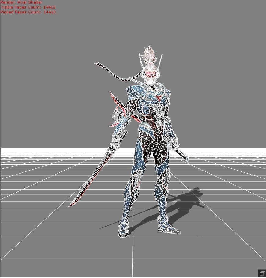 3D model Saber Wandering Sword VR / AR / low-poly | CGTrader