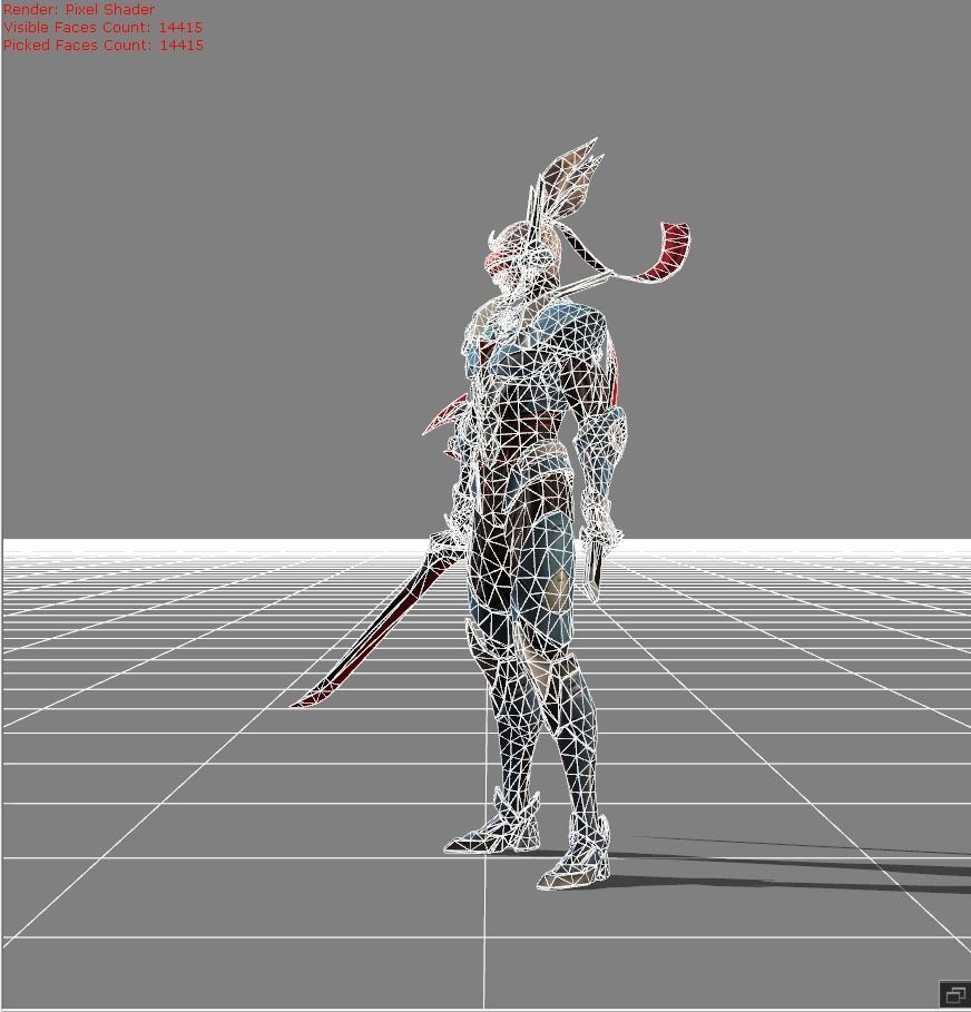 3D model Saber Wandering Sword VR / AR / low-poly | CGTrader
