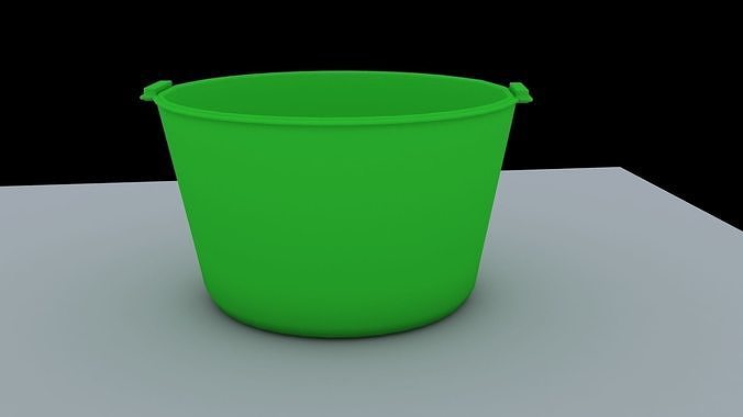 Water Basket free VR / AR / low-poly 3D model | CGTrader