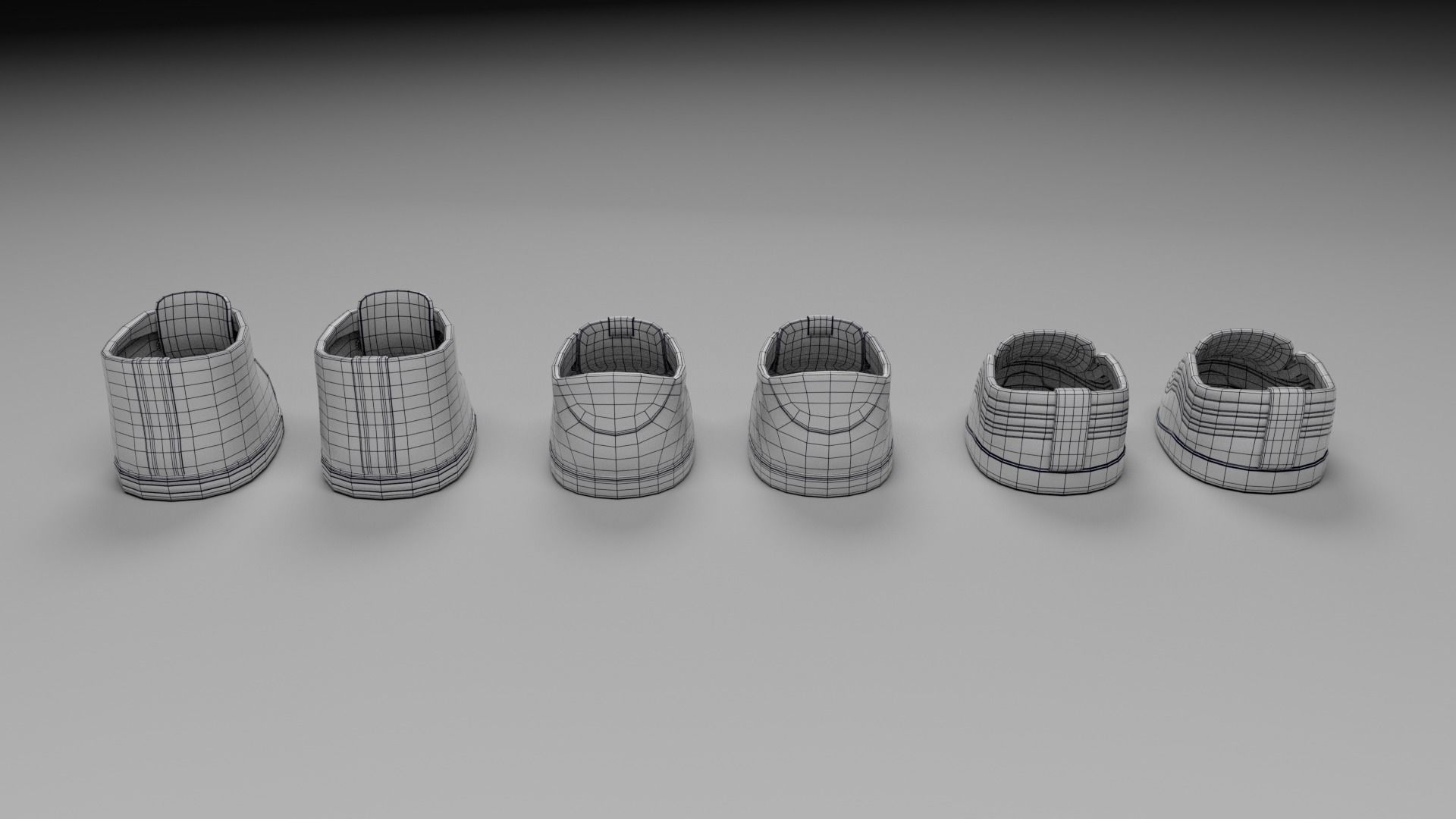 Cartoon shoes 3D model 3D model | CGTrader