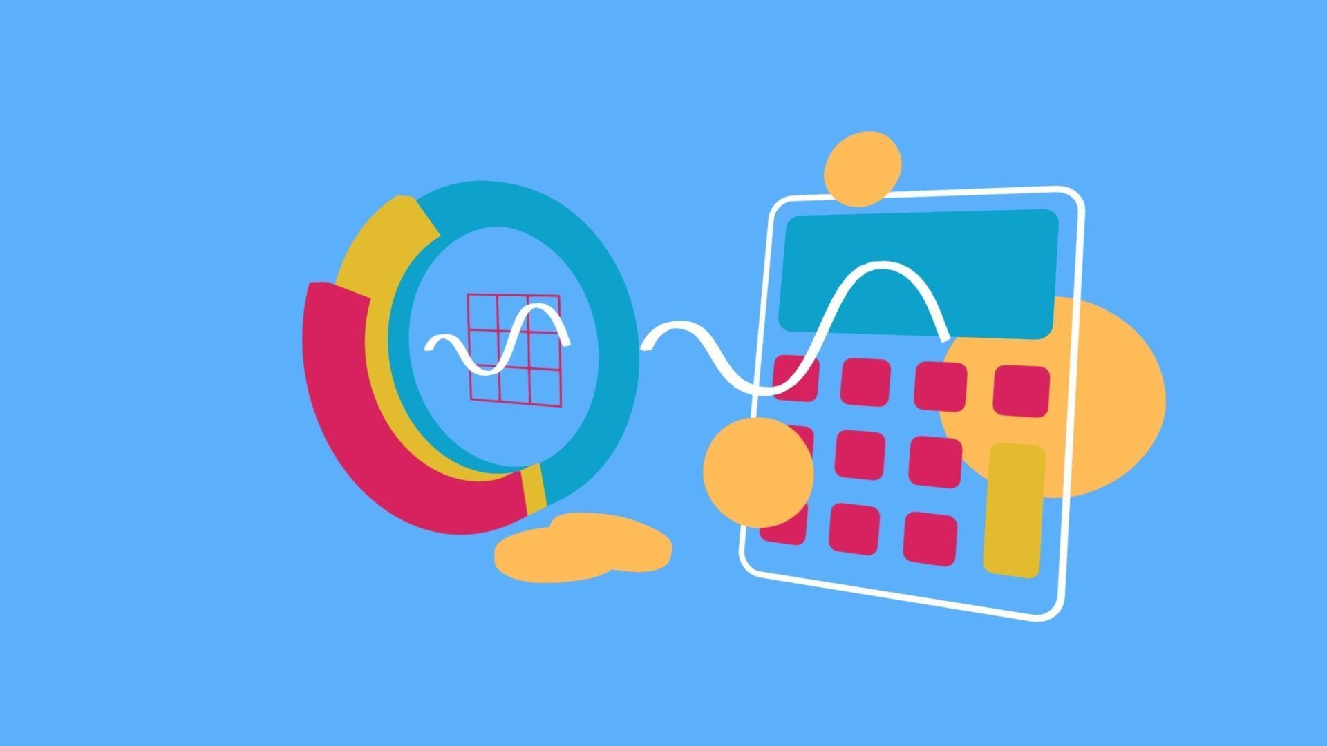 Graph calculator analytics 3D model | CGTrader