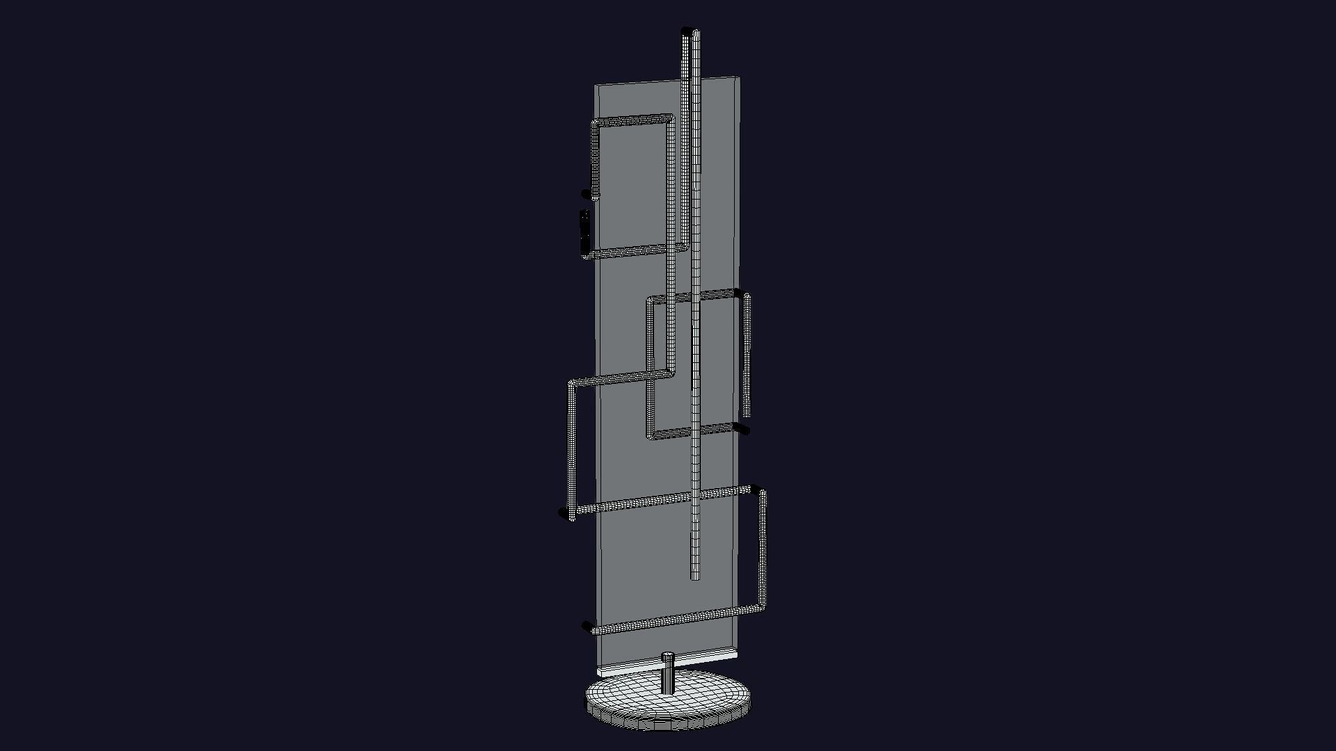 Neon lamp cyberpunk style 3D model | CGTrader