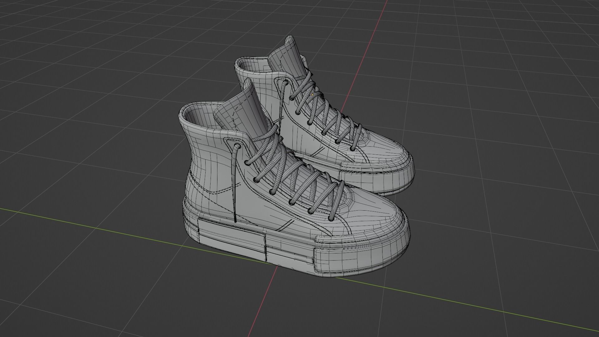 3d Converse all-star Shoes free 3D model | CGTrader