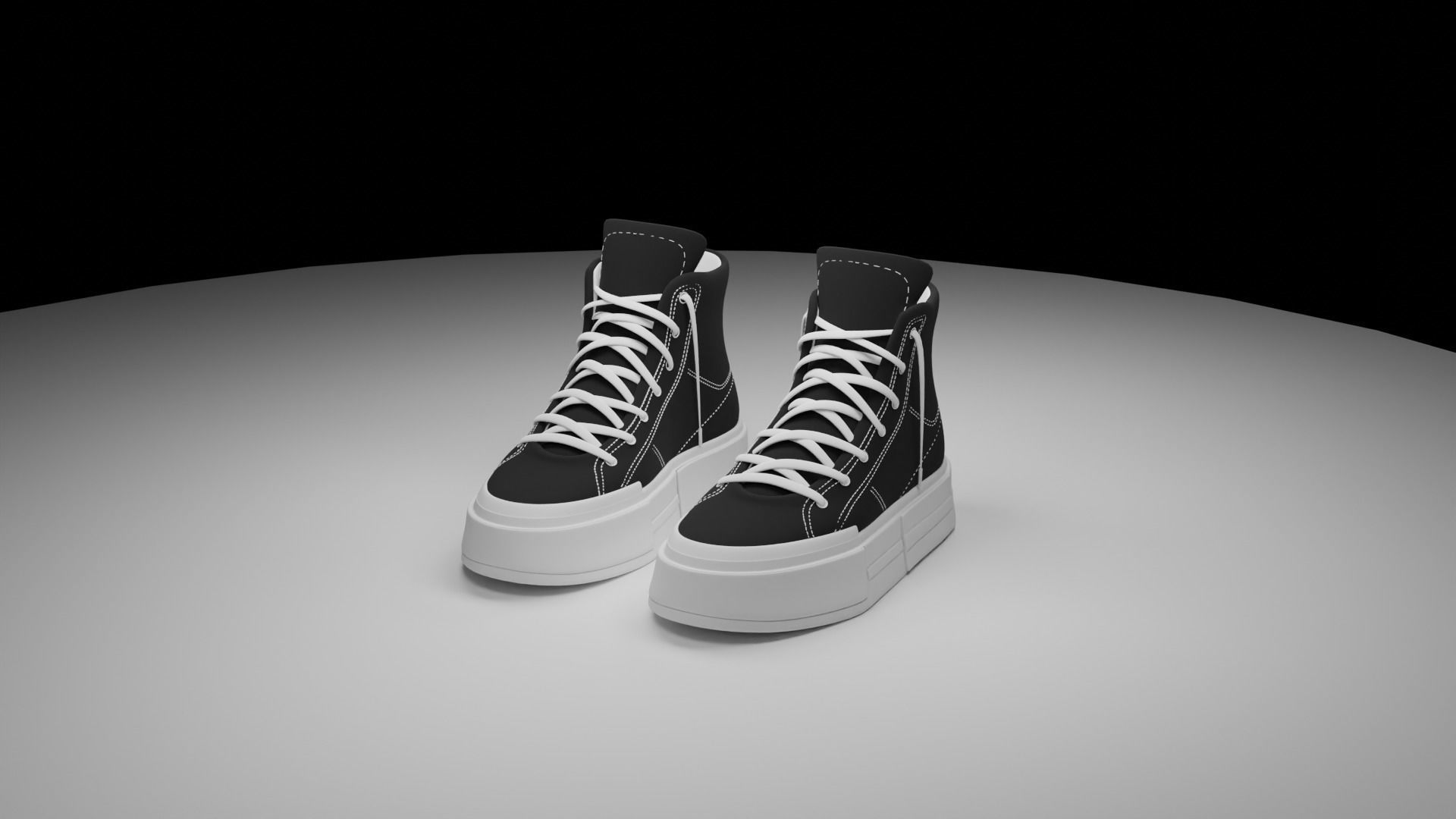 3d Converse all-star Shoes free 3D model | CGTrader
