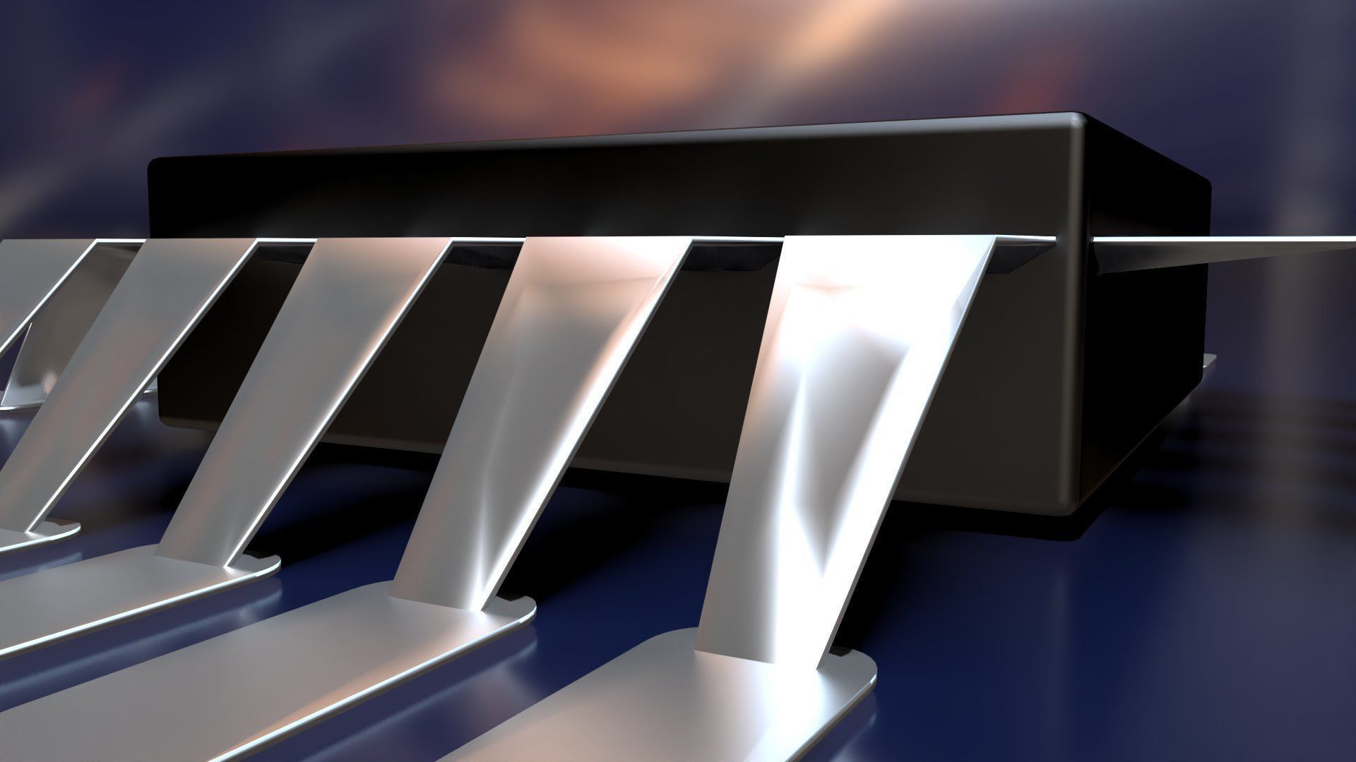 3D model Mini Computer Chip VR / AR / low-poly | CGTrader