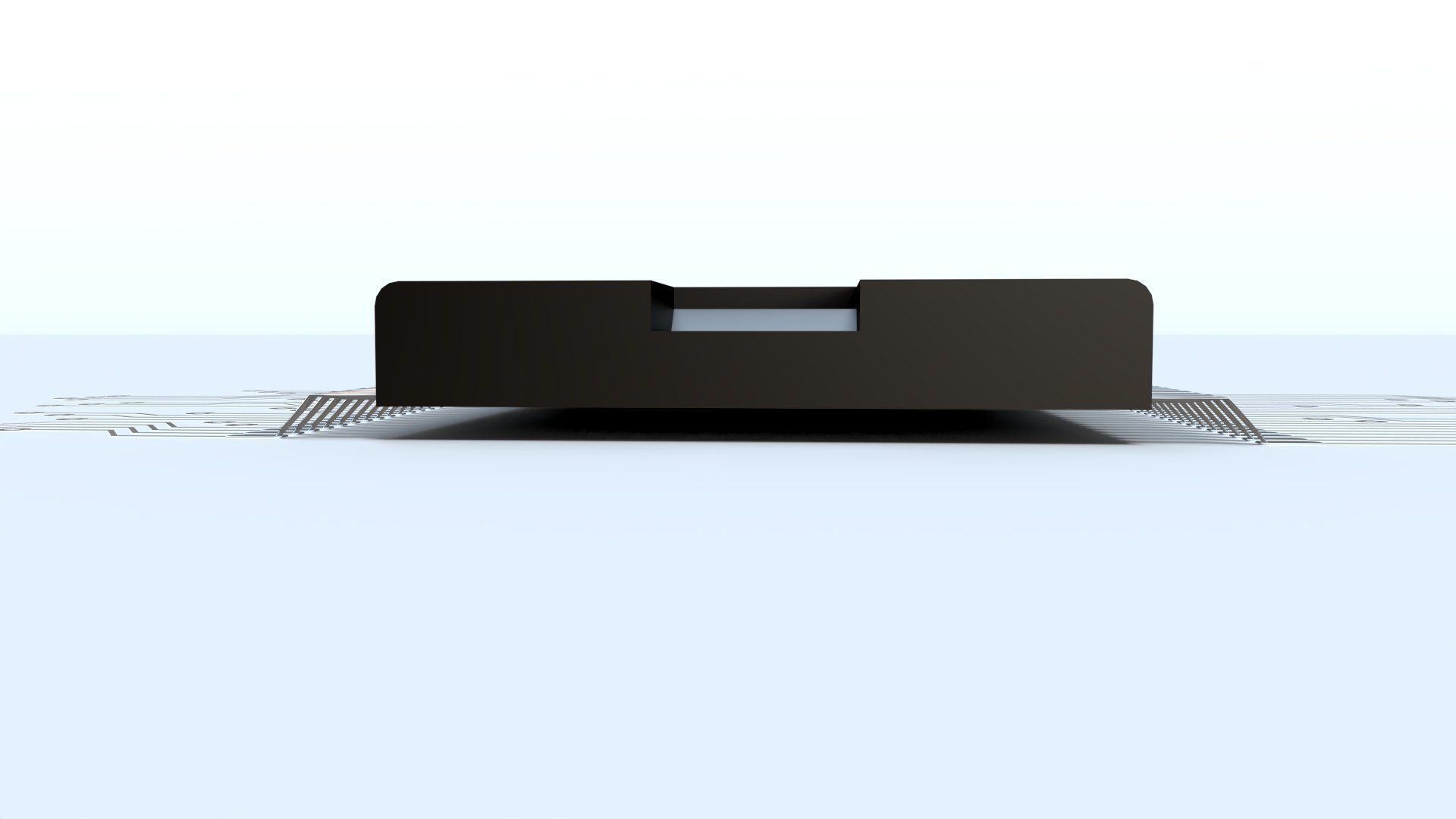 3D model DIP-52 or SOIC Surface Mounted Integrated Circuit Chip VR / AR ...