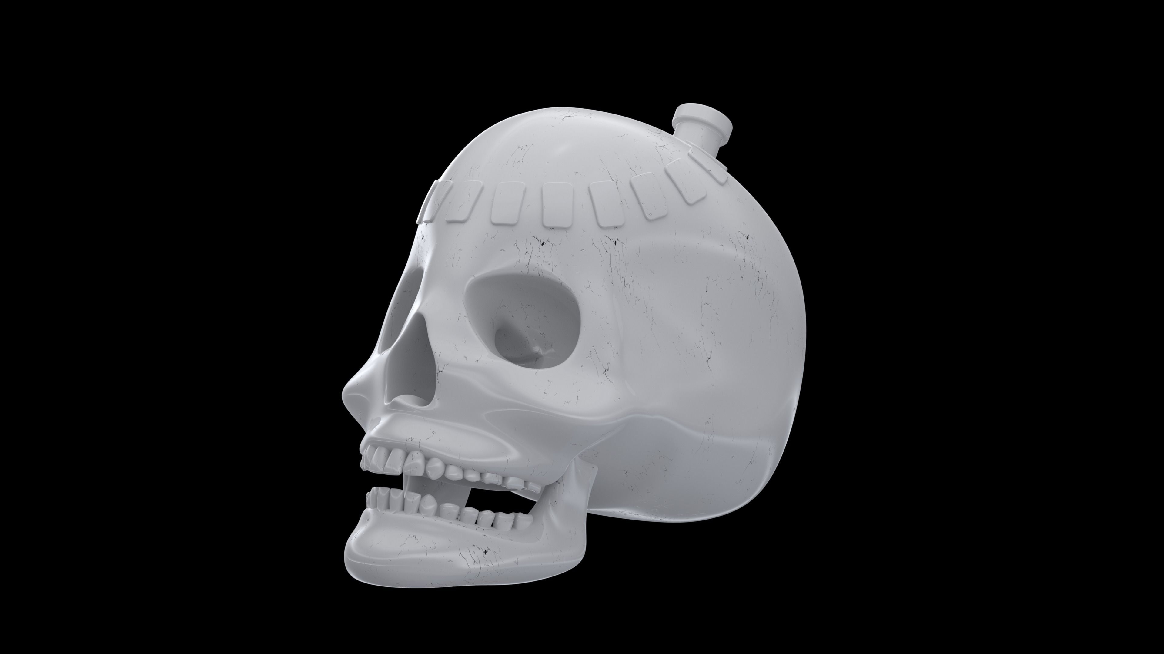 Aztec death whistle 3D model 3D printable | CGTrader