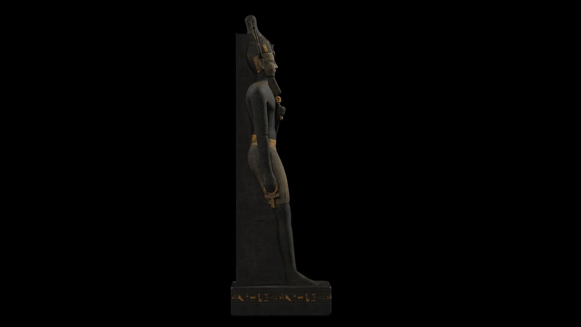 3D model Temple Statue of Osiris VR / AR / low-poly | CGTrader
