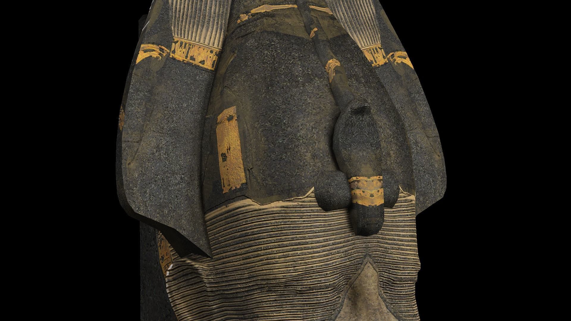 3D model Temple Statue of Osiris VR / AR / low-poly | CGTrader