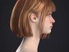 Short hair 039-FV2 for FV2 3D model from Clo3D Software 3D model | CGTrader