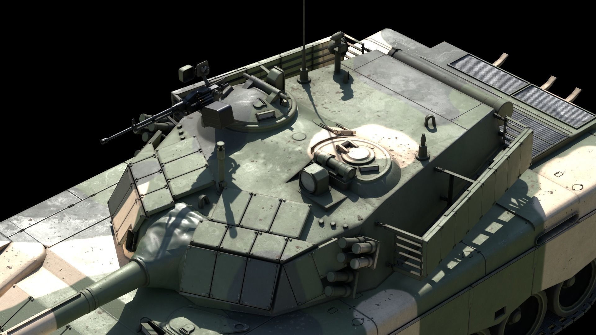 3D model China type 85-3 main battle tank VR / AR / low-poly | CGTrader