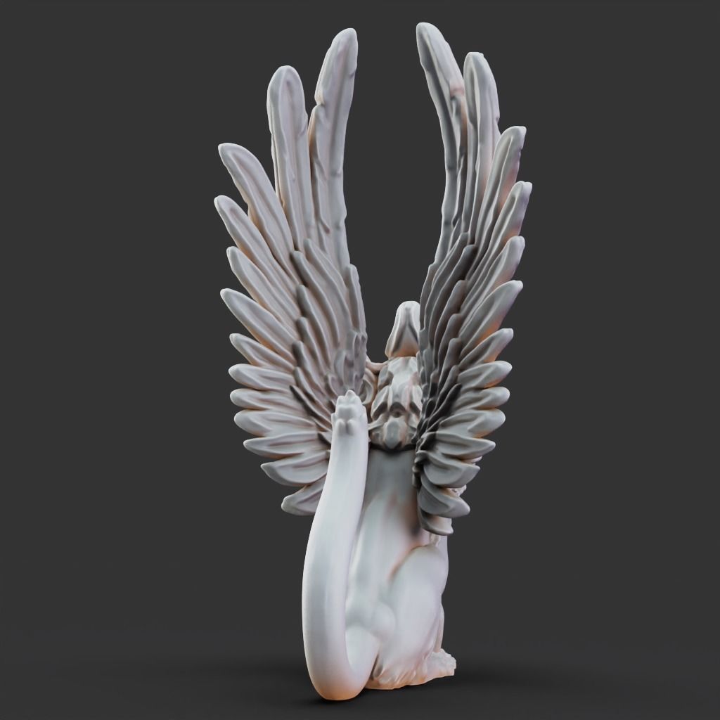 Sphinx - 3D Printable TTRPG - PRESUPPORTED - 32mm Scale 3D model 3D ...