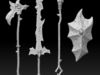 Stylized undead weapons 3d print 3D model 3D printable | CGTrader