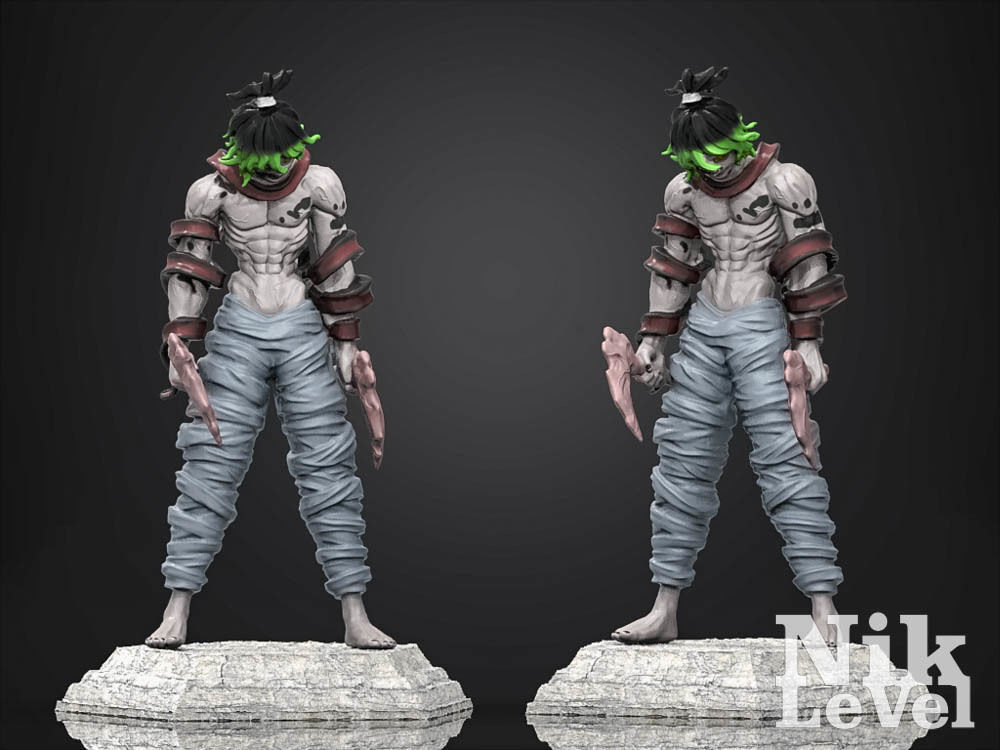 Gyutaro Kimetsu No Yaiba 3D Printable 3D model 3D printable | CGTrader