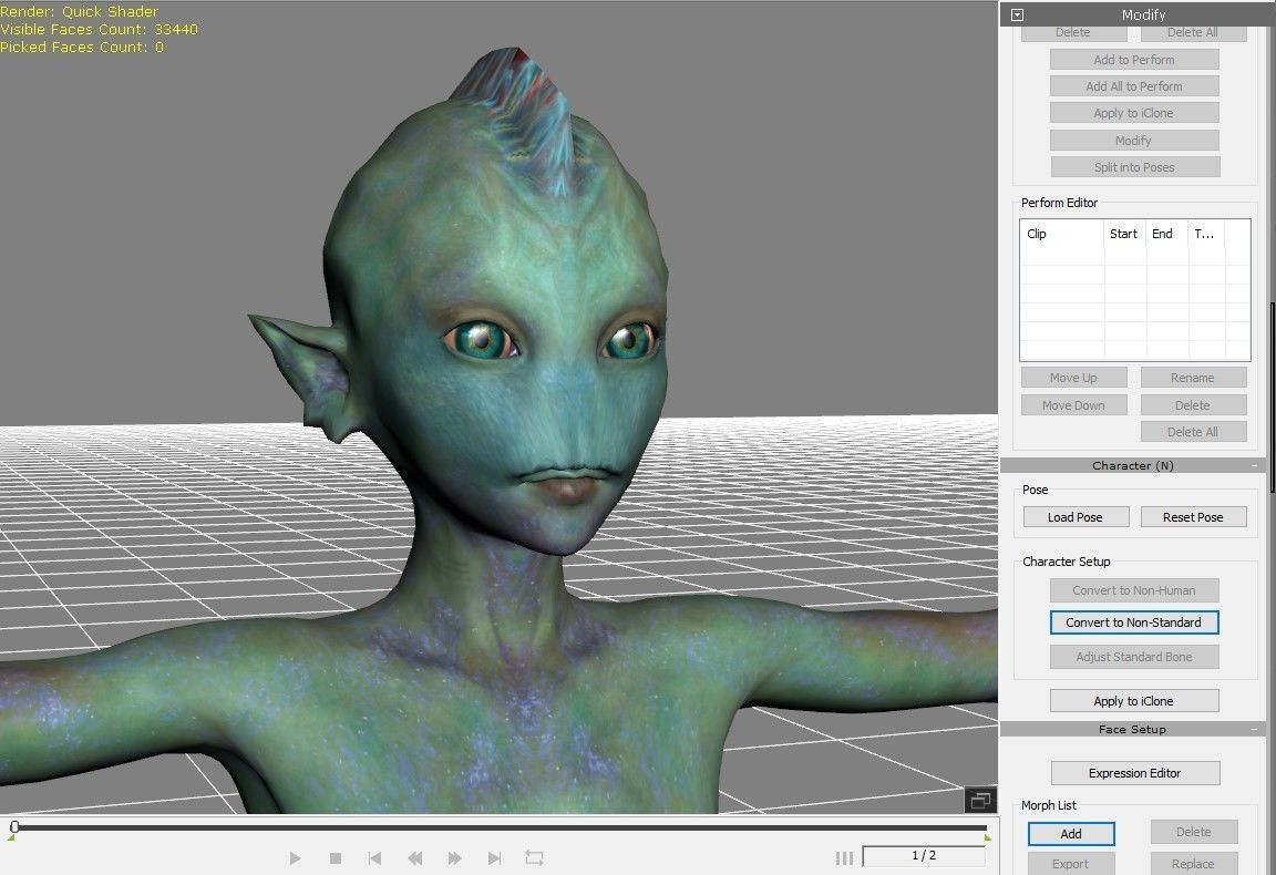 Realistic Monster Character 3D model animated rigged | CGTrader