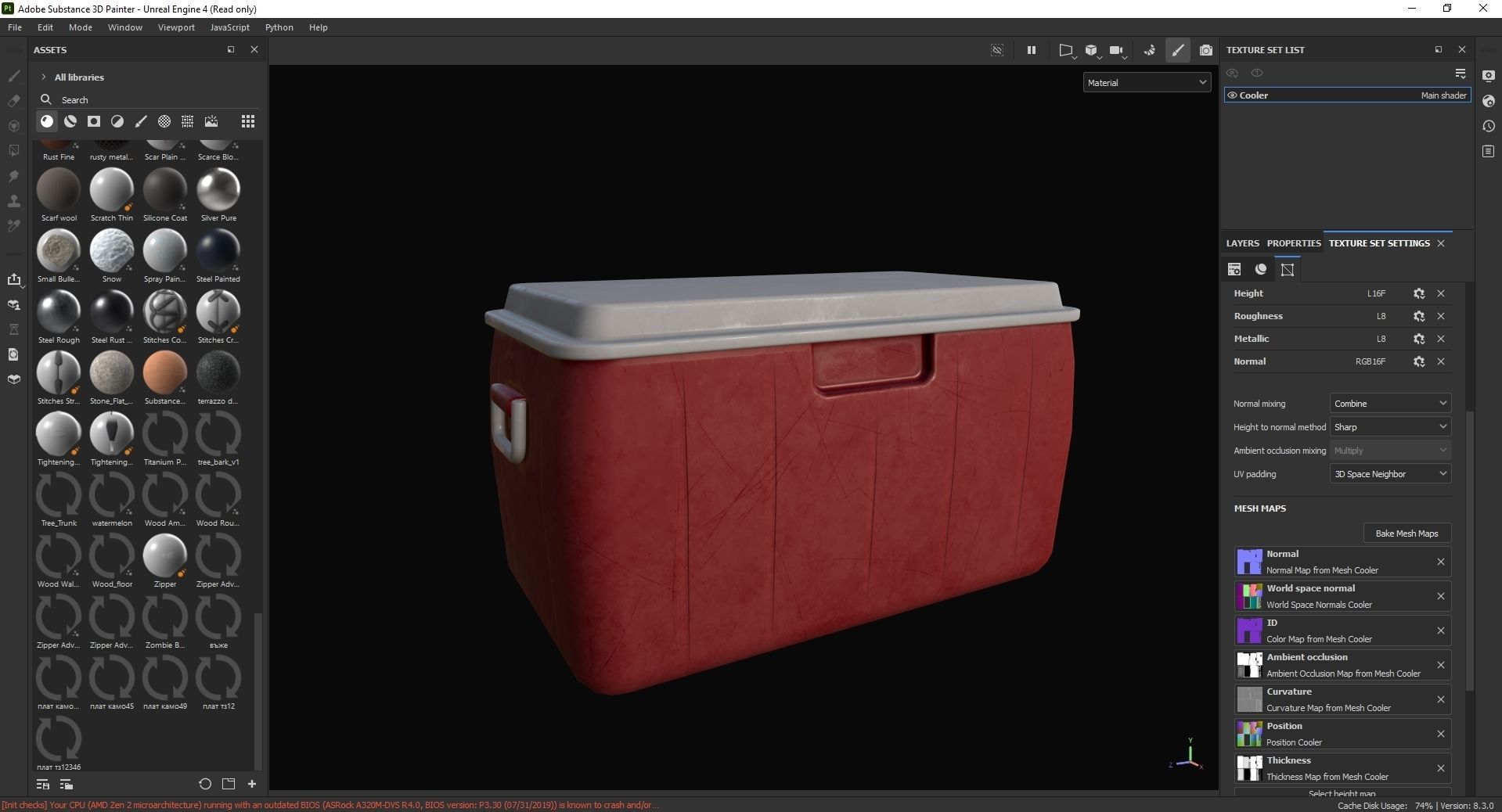 3D model Cooler 3D Model VR / AR / low-poly | CGTrader
