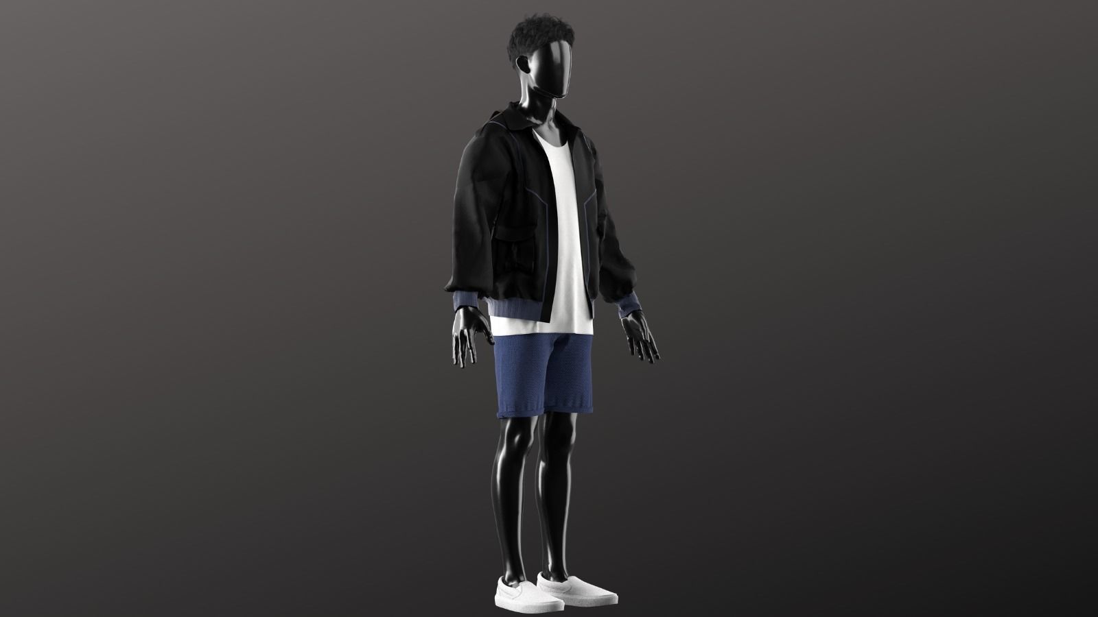 Man Streetwear Modeling in Clo3D - Marvelous Designer 3D model | CGTrader
