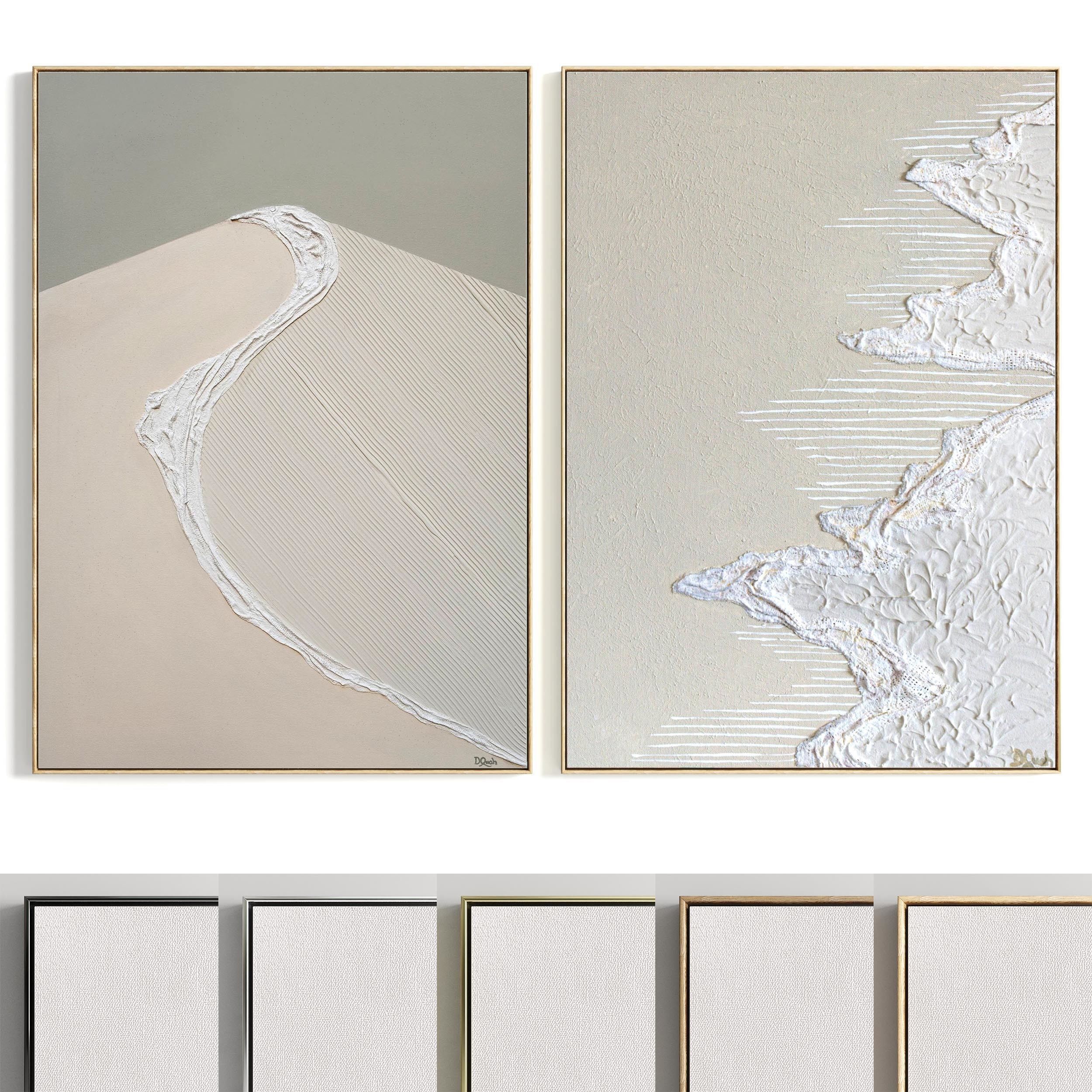 3D model Plaster Two Photo Frame 321 VR / AR / low-poly | CGTrader