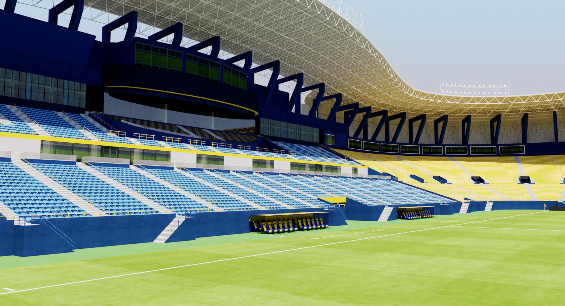 KSU Stadium - Al Awwal Park - Al Nassr FC - Riyadh 3D model | CGTrader