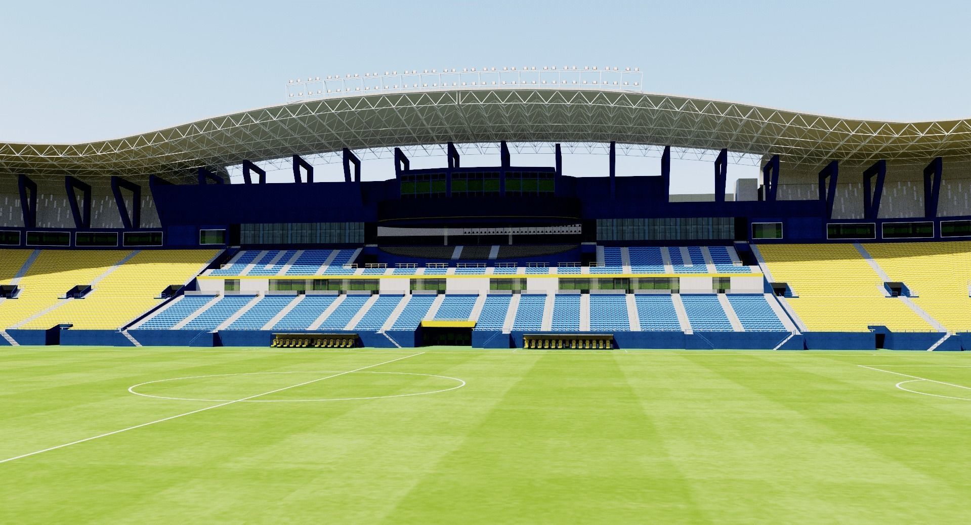 KSU Stadium - Al Awwal Park - Al Nassr FC - Riyadh 3D model | CGTrader