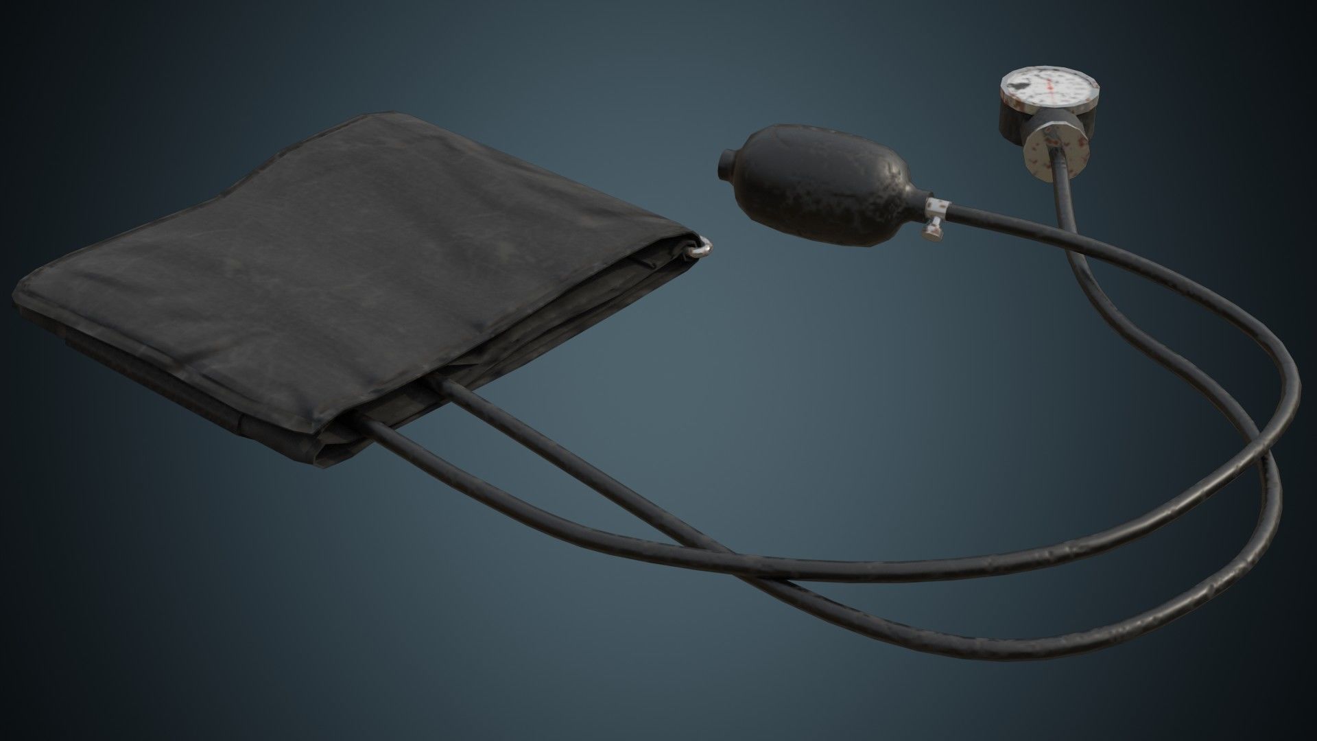 3D model Blood Pressure Monitor 1B VR / AR / low-poly | CGTrader