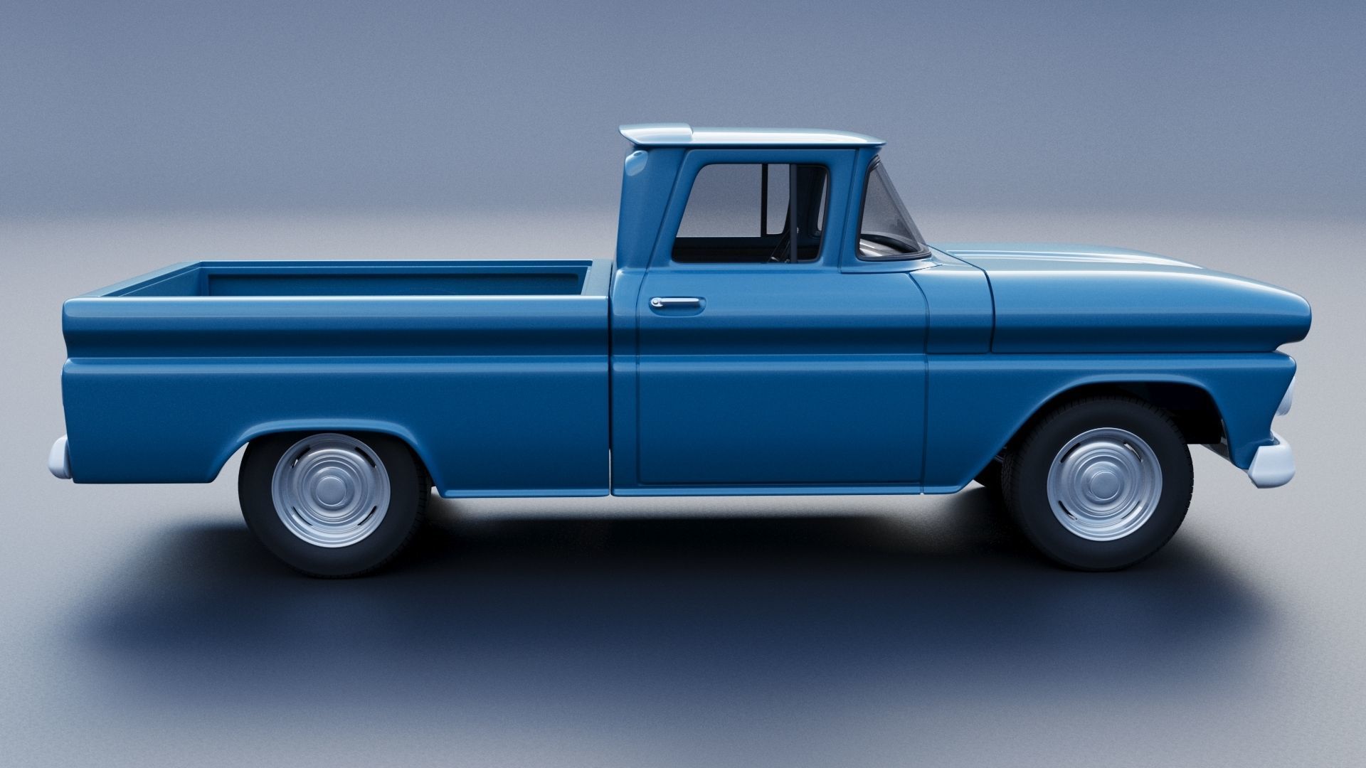 Chevrolet C10 1961 3D model 3D printable | CGTrader