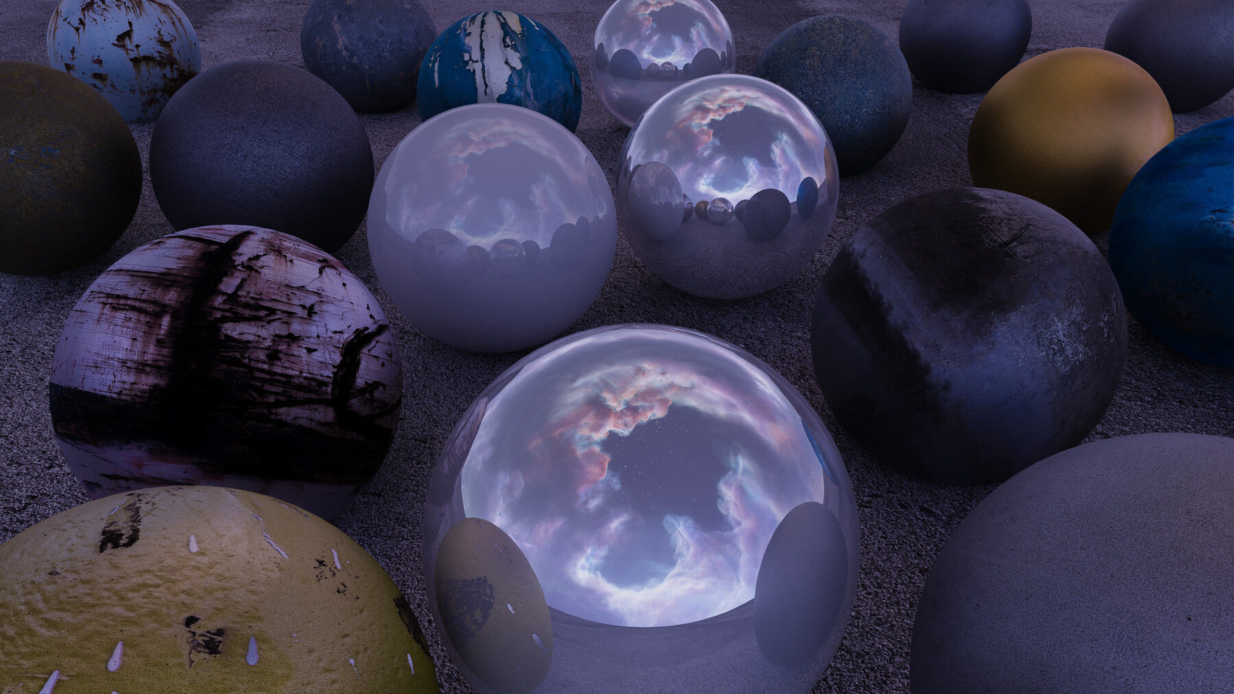 Skydome - 8K Stardust Sky Bundle Texture | CGTrader