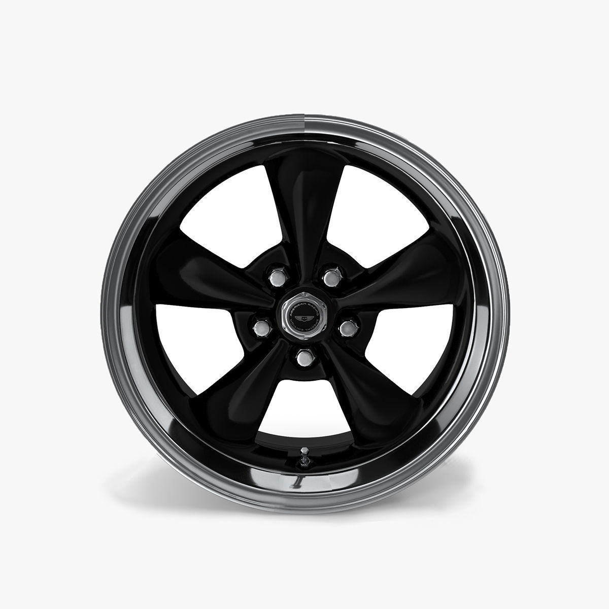 American Racing Torq Thrust M Wheel 17 inch 3D model | CGTrader