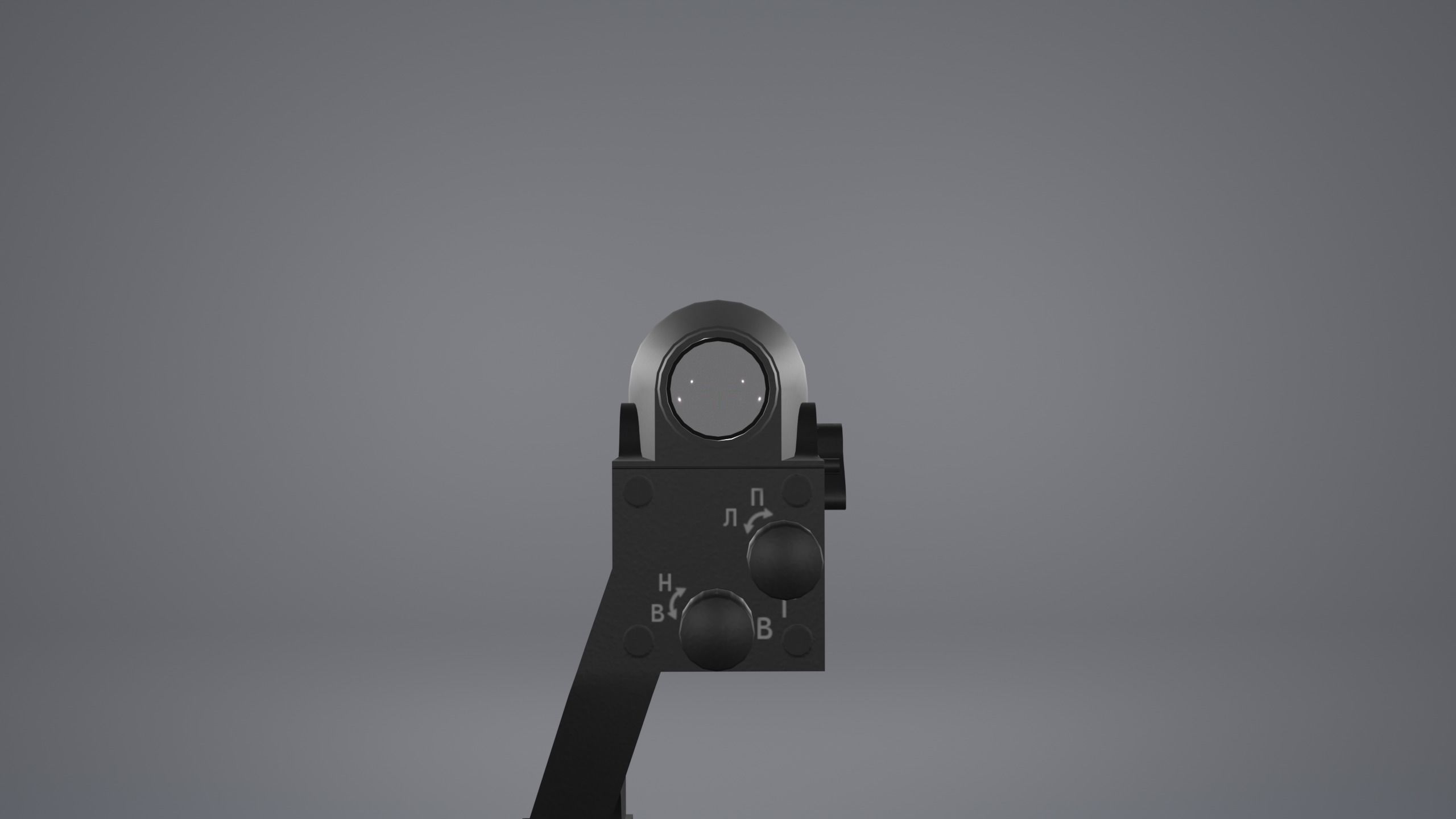 3D model 1P63 Obzor Optic VR / AR / low-poly | CGTrader