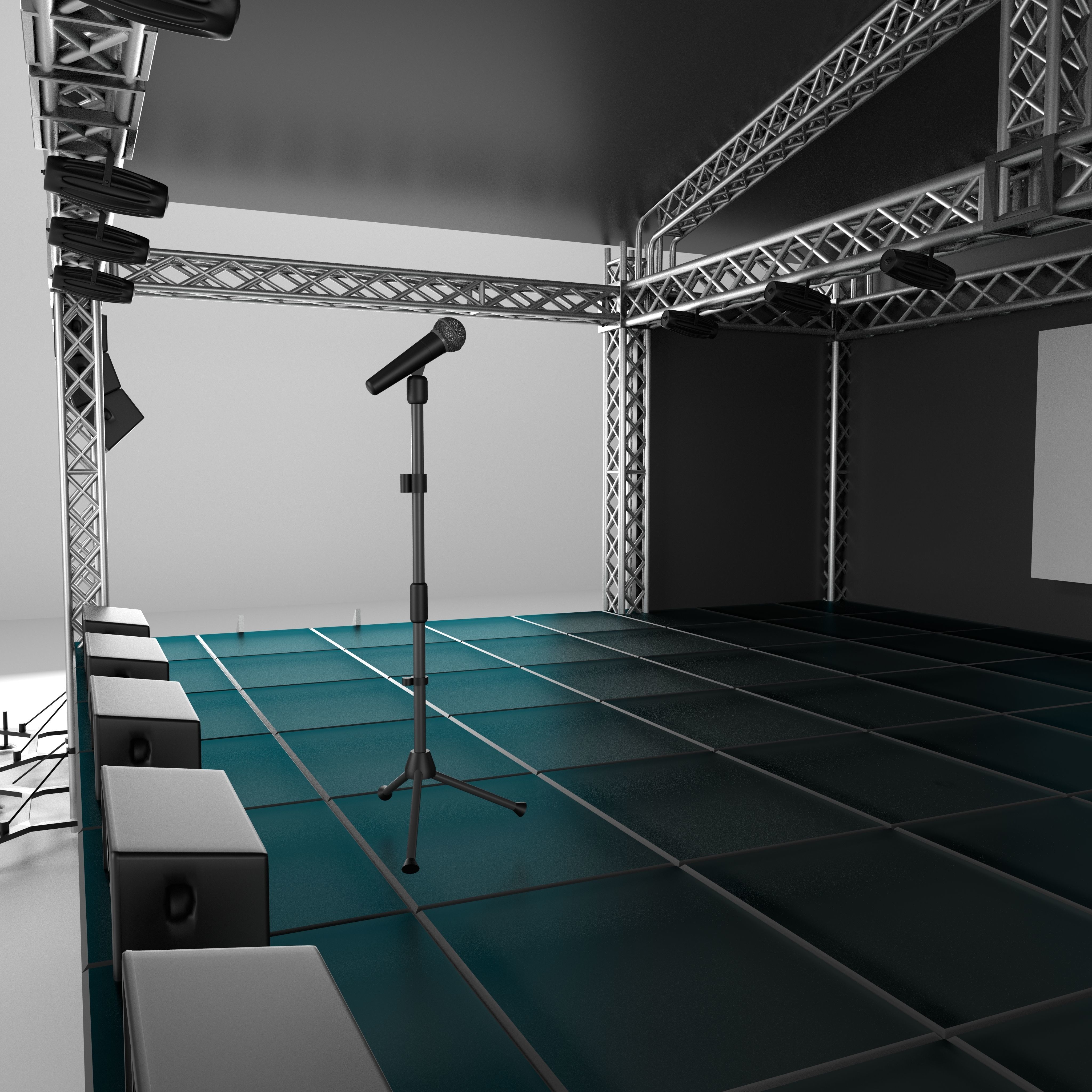 stage 3D model animated | CGTrader