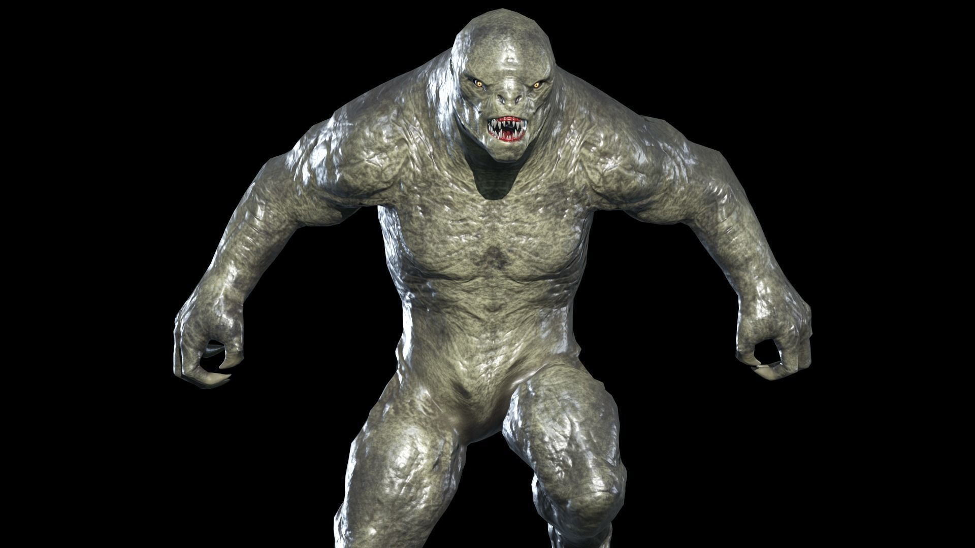 3D model Monster predator VR / AR / low-poly | CGTrader