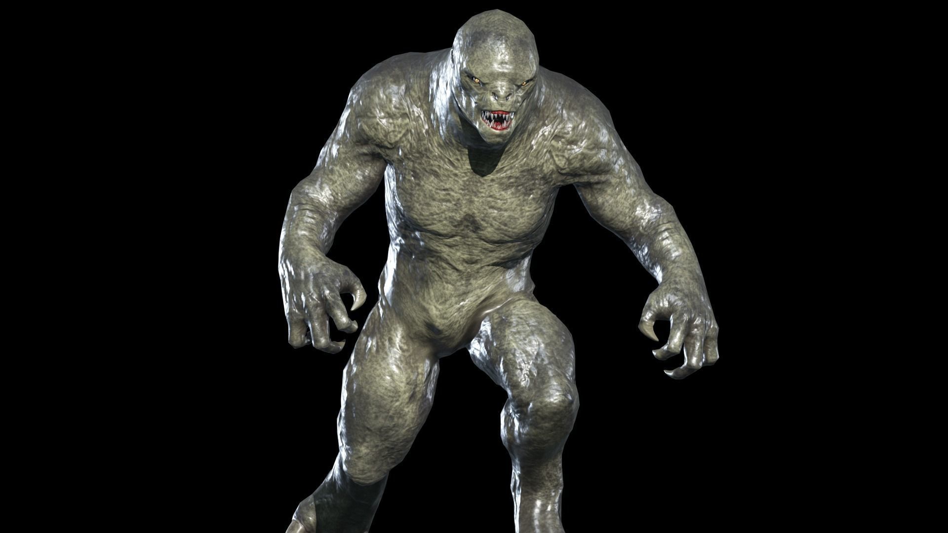 3D model Monster predator VR / AR / low-poly | CGTrader