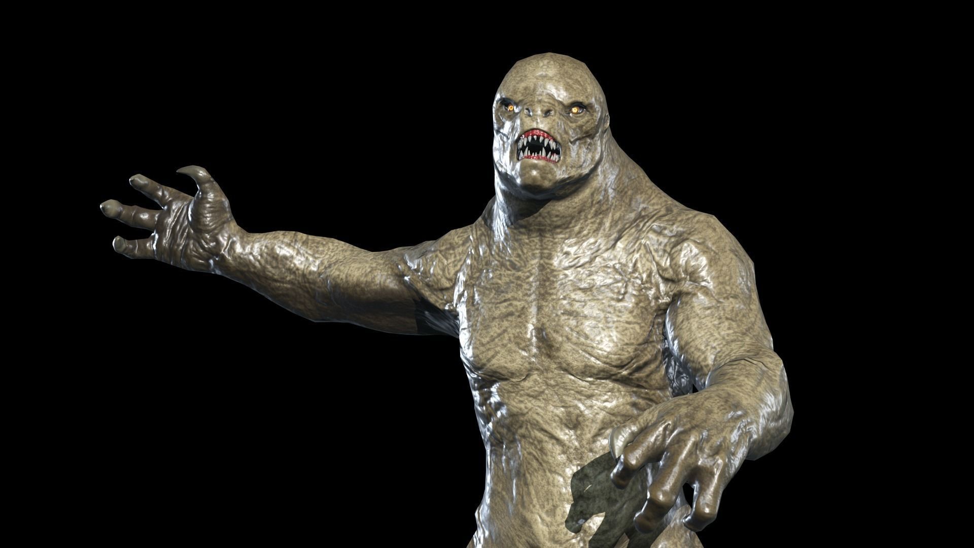 3D model Monster predator VR / AR / low-poly | CGTrader