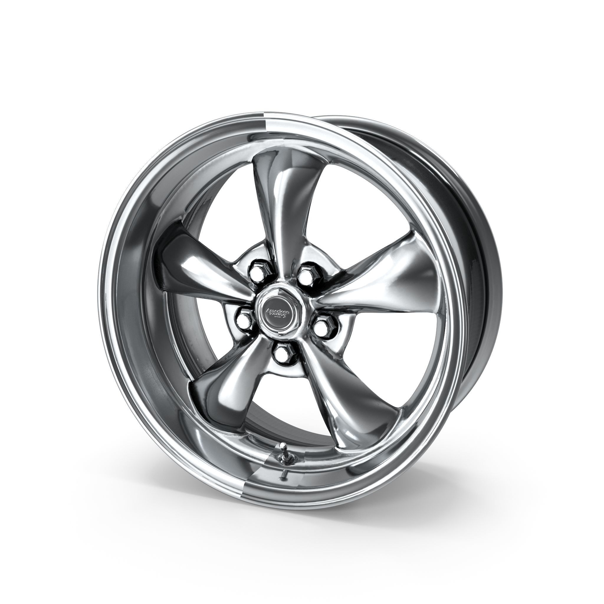 American Racing Torq-Thrust II Wheel 3D model | CGTrader