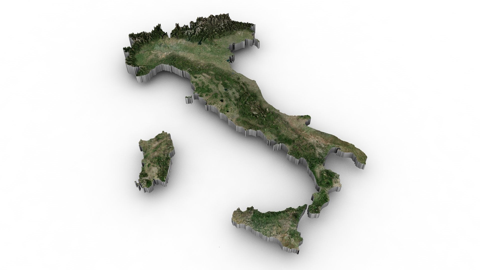 Italy Map Pack 3D model | CGTrader
