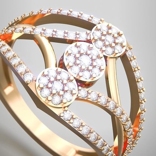 Finger Rings collection printable 3D model 3D printable | CGTrader