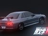 nissan skyline gt-r r32 shinigami from initial D 3D model | CGTrader
