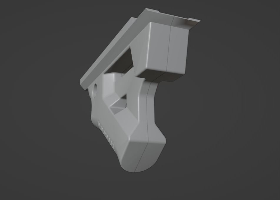 Triangle Tactical Grip 3D model 3D printable | CGTrader