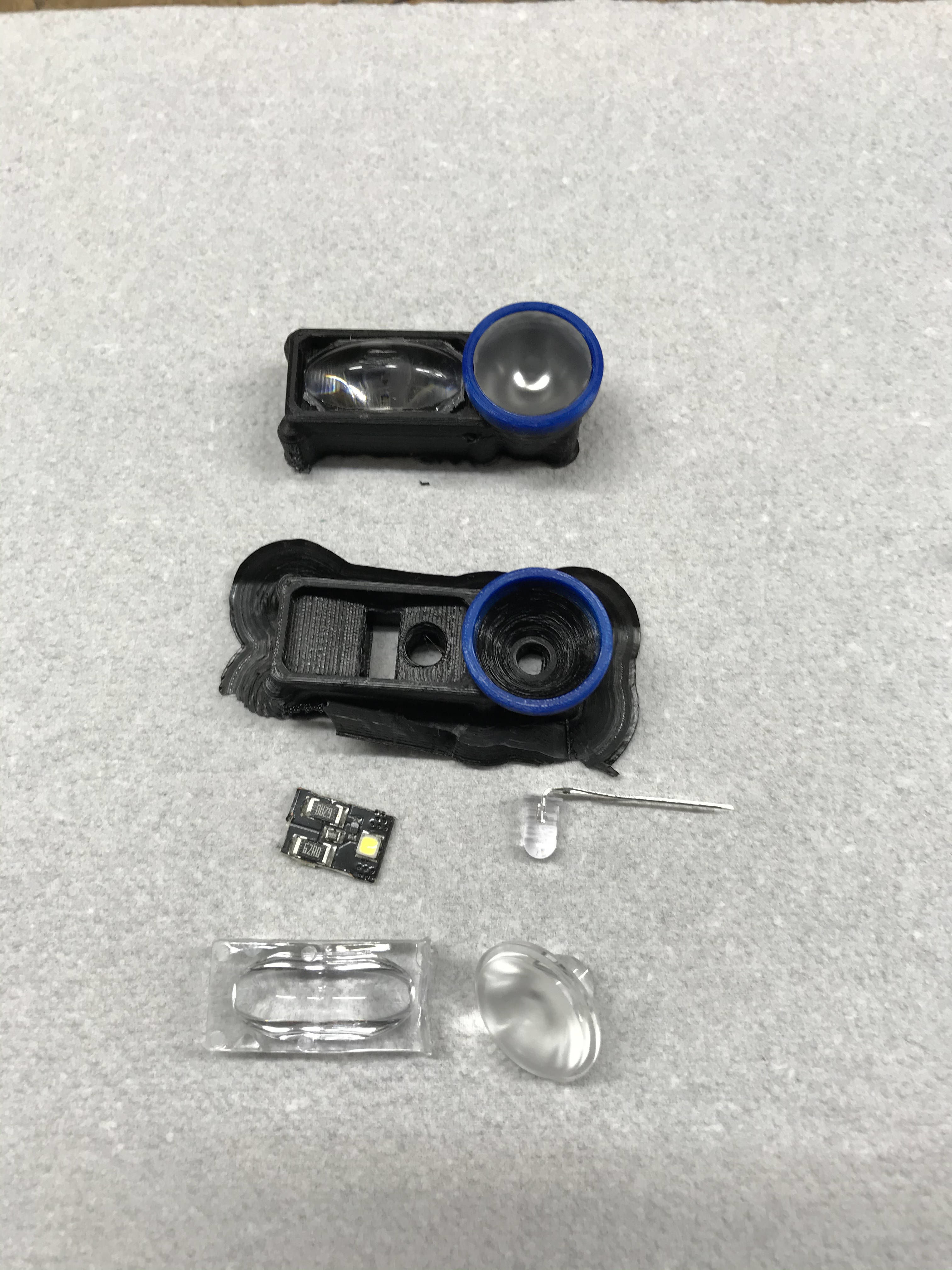 RC Car Lights 3D model 3D printable | CGTrader