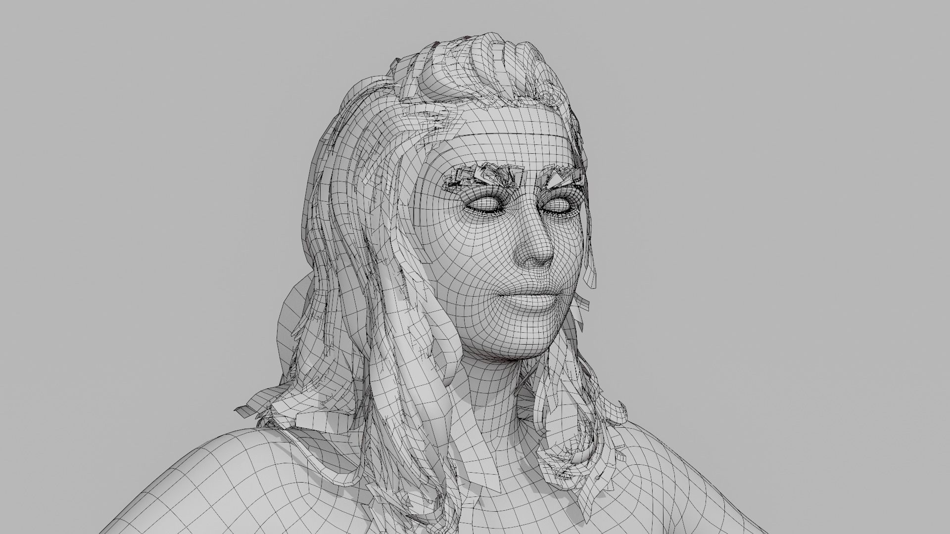 Realistic Female - Samantha 3D model rigged | CGTrader