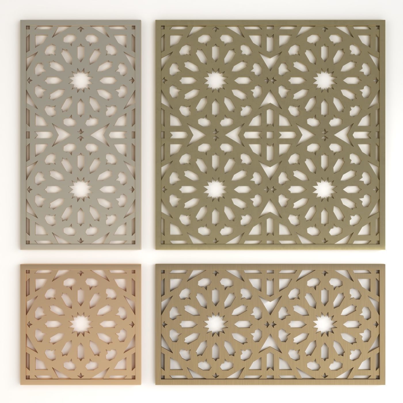 Arabic Islamic pattern 3D model | CGTrader