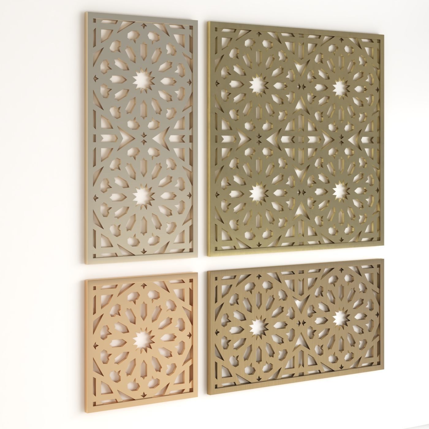 Arabic Islamic pattern 3D model | CGTrader