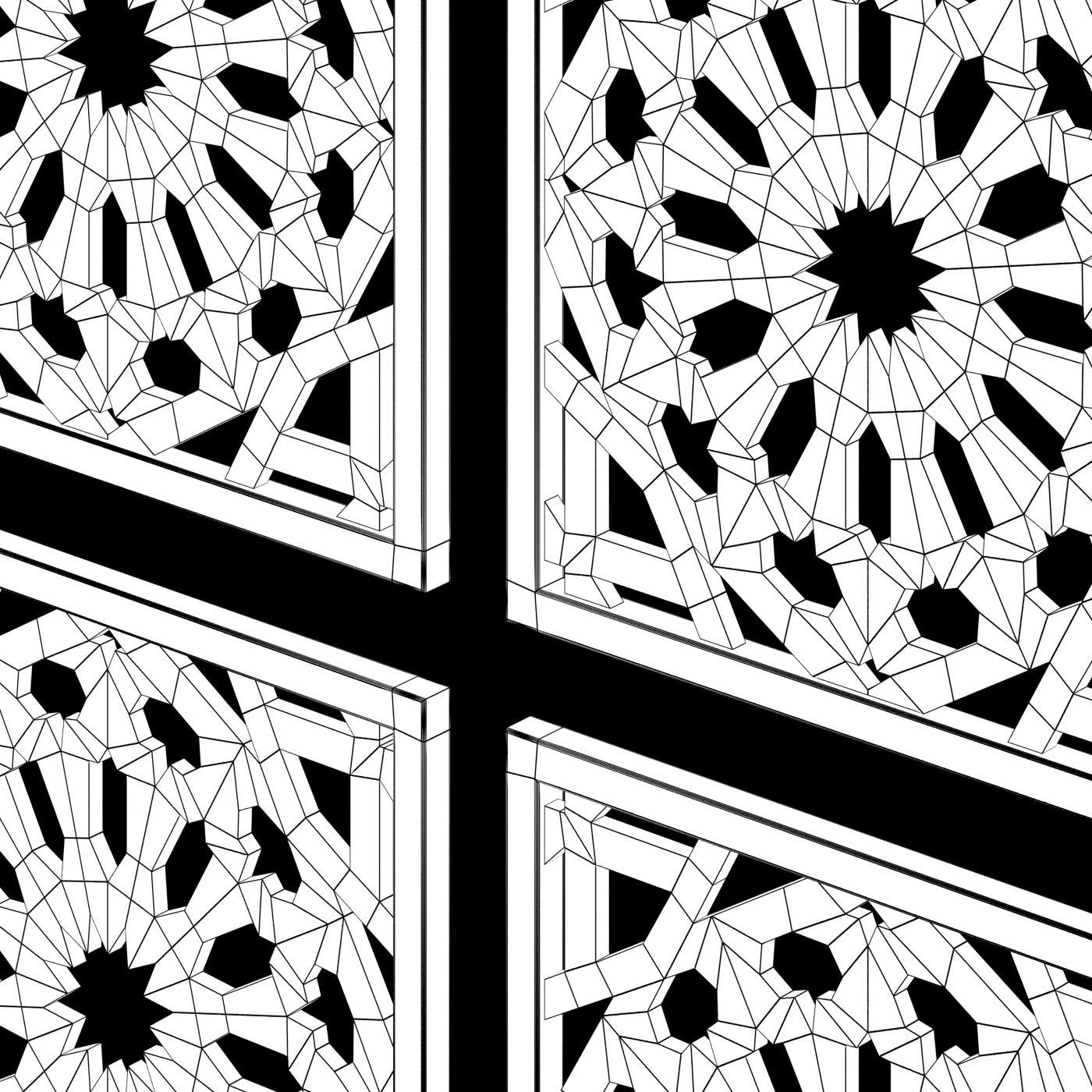 Arabic Islamic pattern 3D model | CGTrader