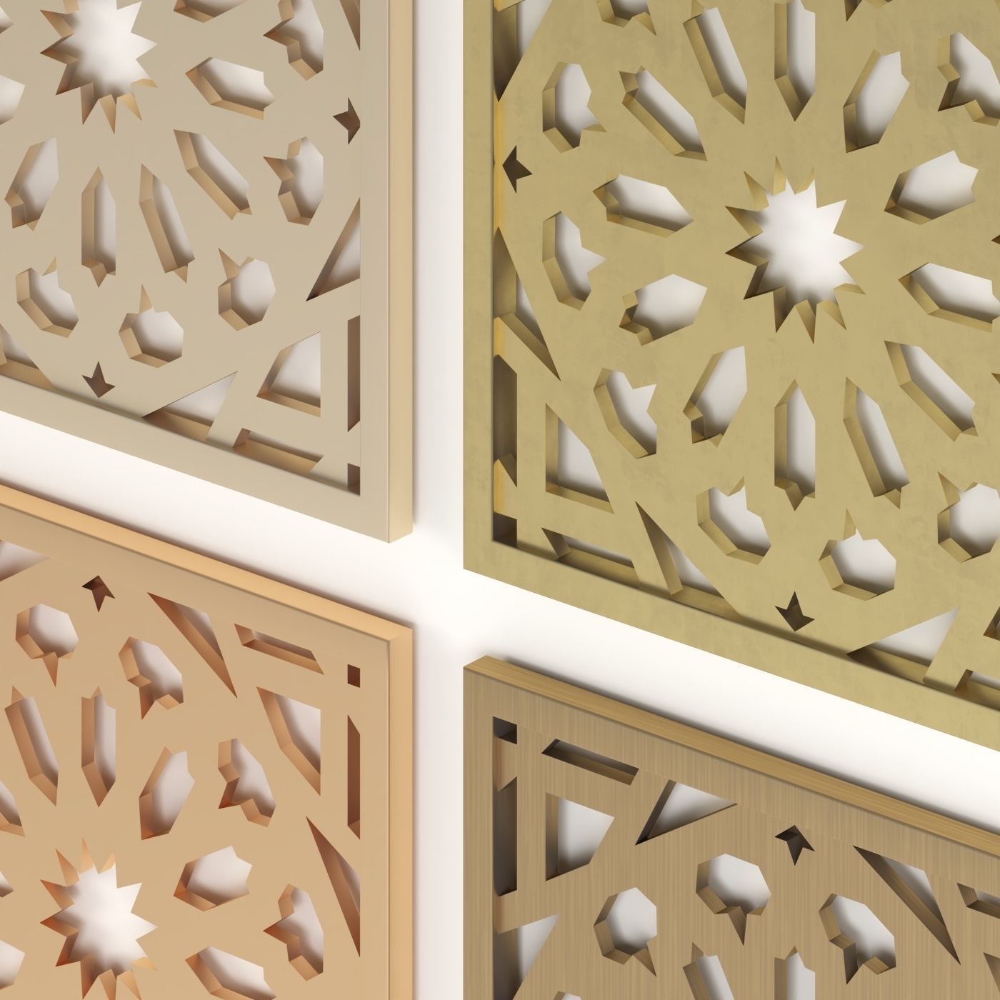 Arabic Islamic pattern 3D model | CGTrader