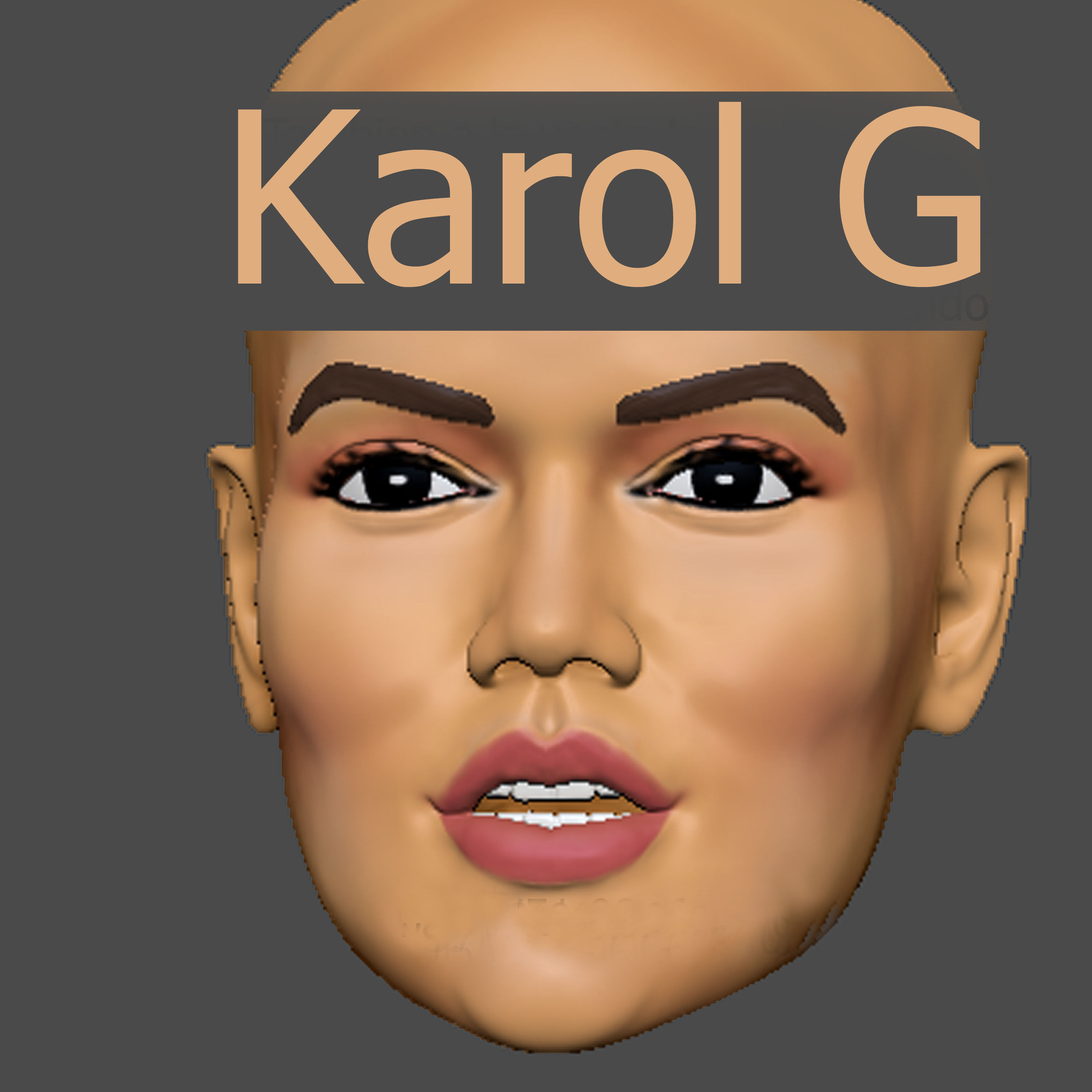 Karol G 3D model | CGTrader