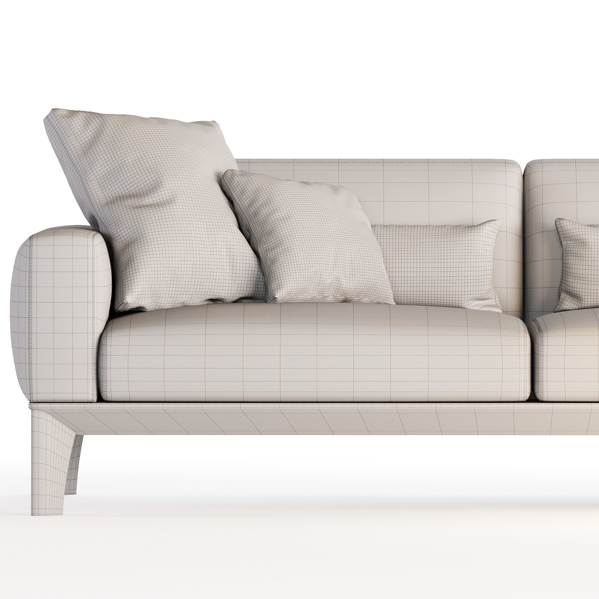 Fellow 2 seat sofa 3D model | CGTrader